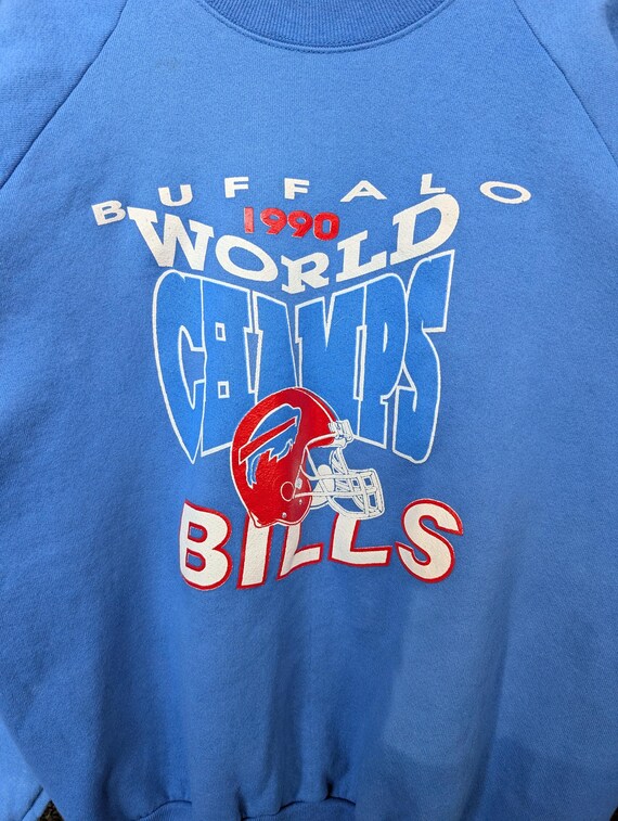 Incredible Vintage 90's Buffalo Bills World Champs Sw… - Gem