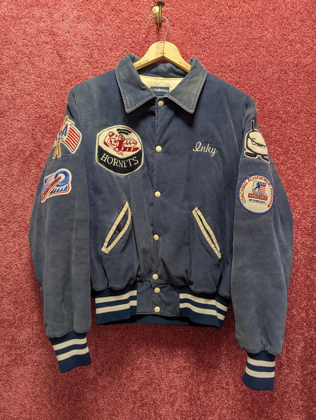 Ultimate Boss Vintage 90's Varsity Coach Letterman Jacket - Etsy