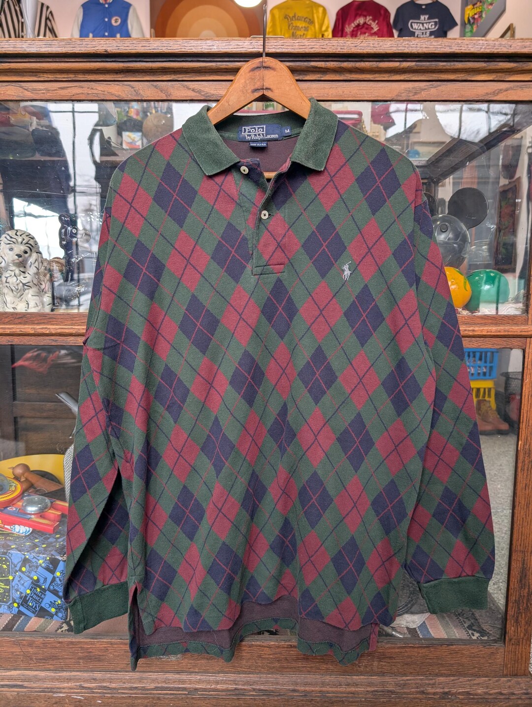 Super Legit Vintage 90's Polo by Ralph Lauren Long Sleeve Polo Shirt - Etsy