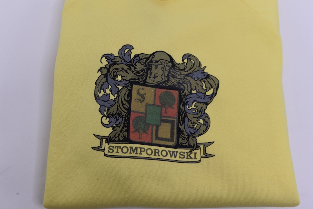 Friggin' Cool Vintage 90's Stomporowski Crest Sweatshirt - Etsy