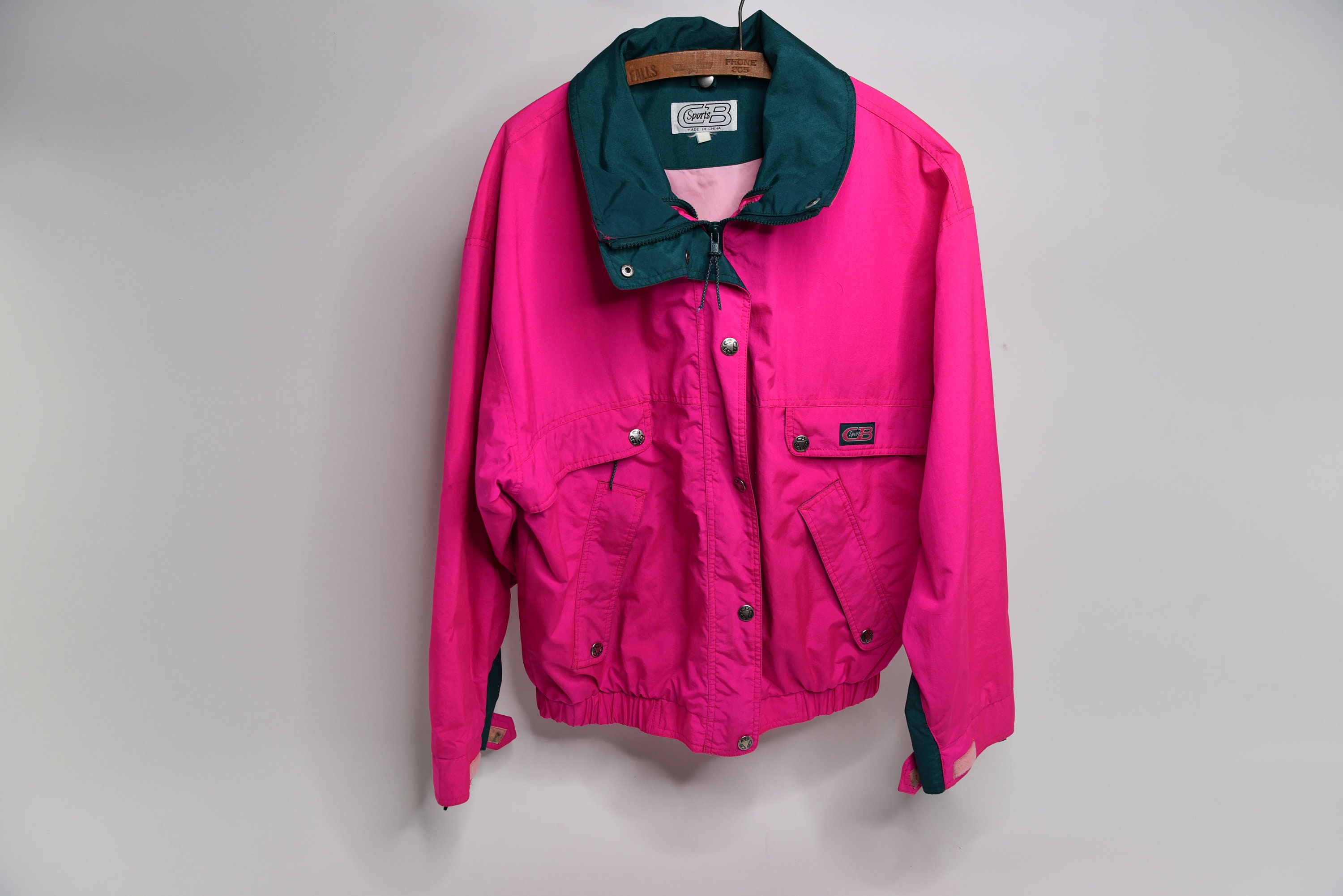 Wicked Hot Vintage 80's CB Sports Hot Pink Ski Jacket - Etsy Wicked Hot Vintage 80's CB Sports Hot Pink Ski Jacket - Etsy