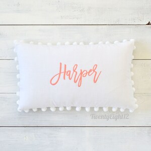 Personalized Pillow Cover Decorative Pillow Name Pillow - Etsy