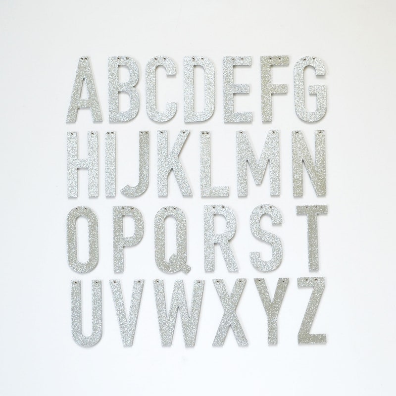 Chipboard Letters - Etsy