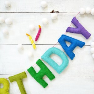 Happy Birthday Banner Birthday Garland, HAPPY BIRTHDAY Garland, Party ...