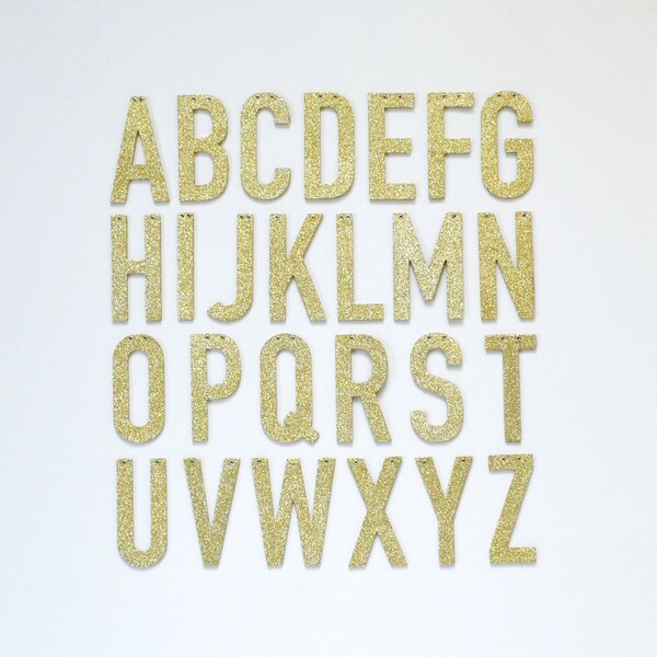 Chipboard Letters - Etsy