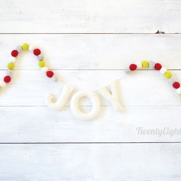 Joy Banner - Etsy