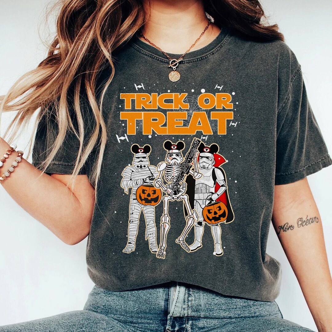 Star Wars Stormtrooper Skeleton Costume Mickey Ears Halloween - Etsy