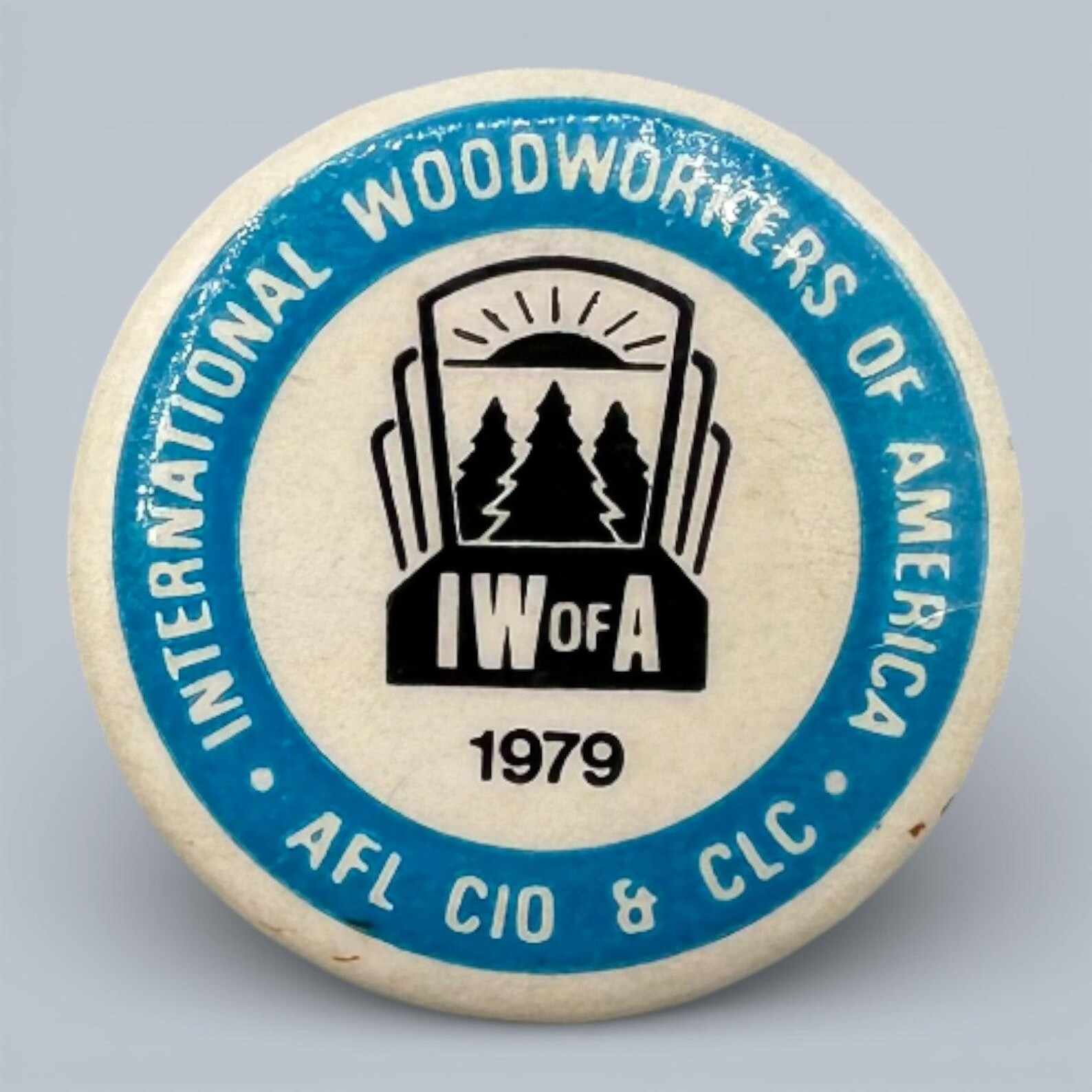 Vintage IWA of A Labour Union Pinback Buttons Collection 1975 - 1986 - Etsy