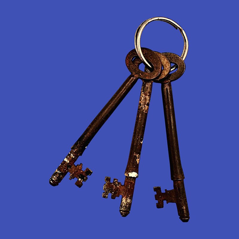 Iron Skeleton Key - Etsy