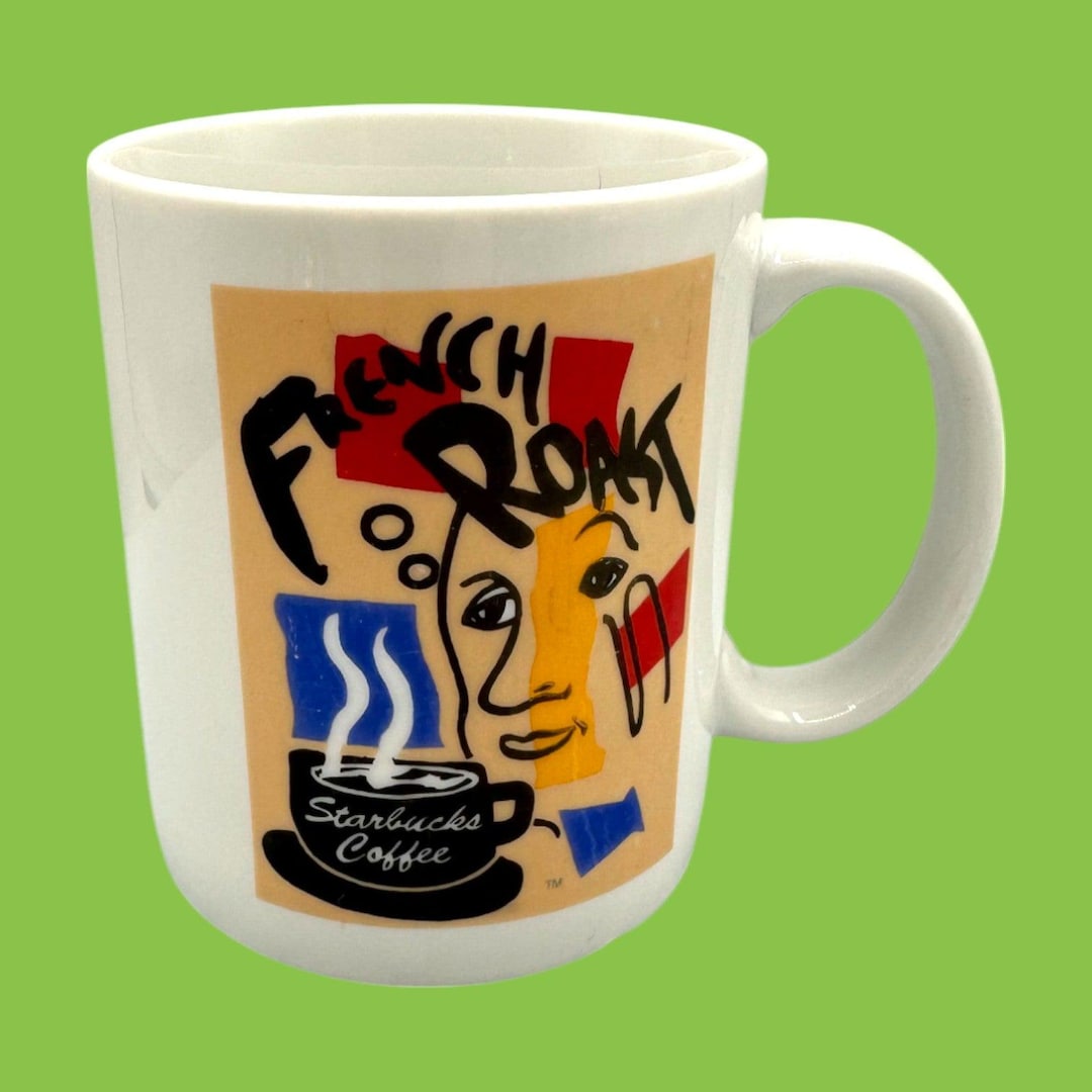 Vintage Starbucks French Roast Mug, 1990s Collectible - Starbucks ...