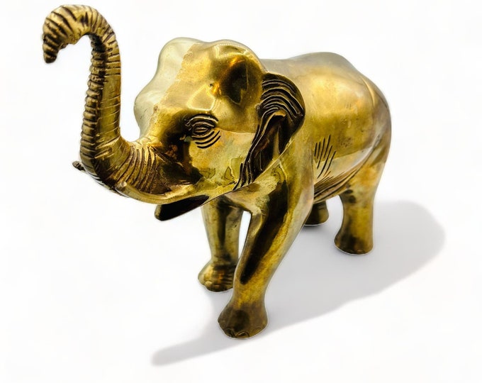 Brass Elephant - Etsy