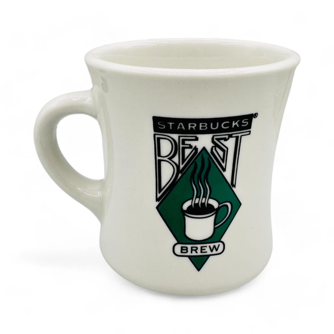 Restaurant Style Starbucks "best Brew" Coffee Mug - Heavy Duty - Etsy
