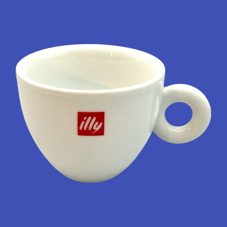 ILLY Espresso Cup Classic Porcelain With Modern Design - Etsy
