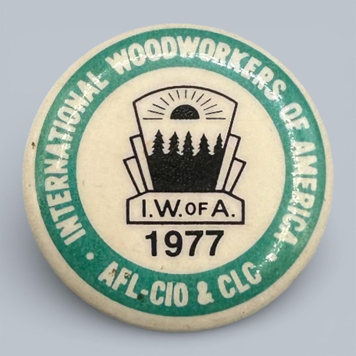 Vintage IWA of A Labour Union Pinback Buttons Collection 1975 - 1986 - Etsy