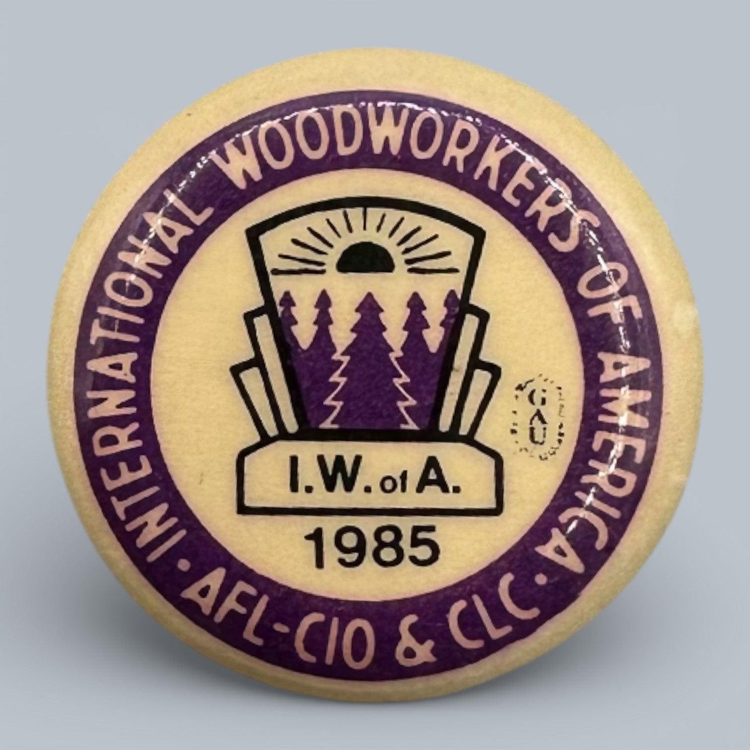 Vintage IWA of A Labour Union Pinback Buttons Collection 1975 - 1986 - Etsy