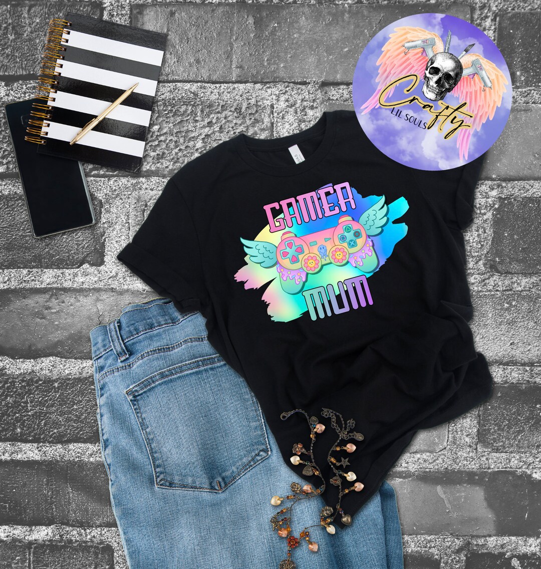 Gamer Mum/mom Sublimation Design Digital Download PNG - Etsy