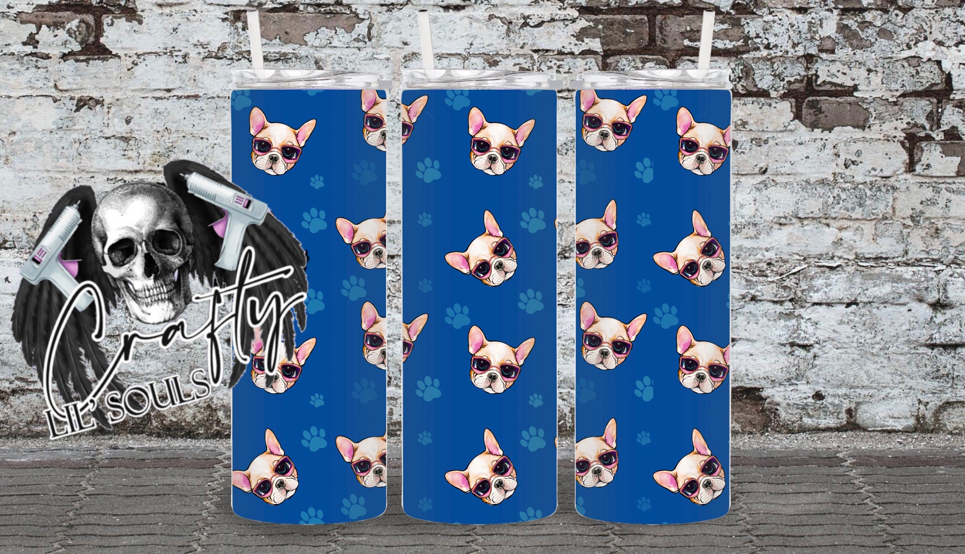 Cool Frenchie Dog Seamless Digital Design, Digital Paper - Etsy