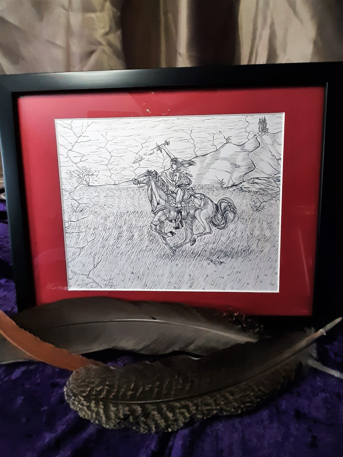 The Escape Pen and Ink - Etsy