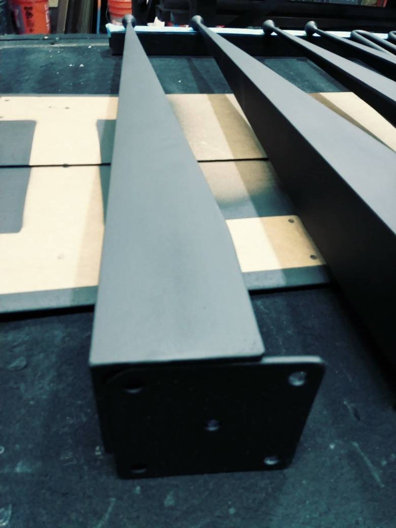 Tapered angle Iron Legsindustrial Tableloft - Etsy