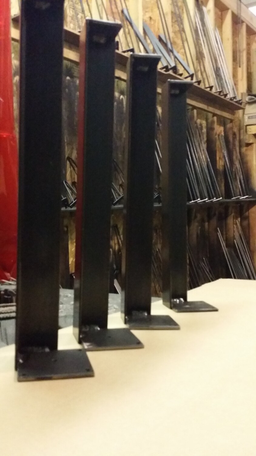 Heavy Duty Angle Iron16 Bench Legstable Legshairpin - Etsy