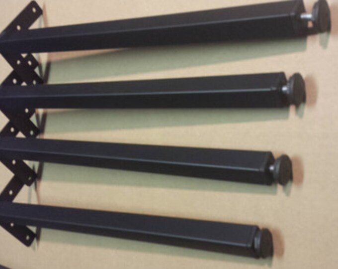 40" Tall Adjustable Feet to 41", Bar Legs, Modern Table Legs,metal ...