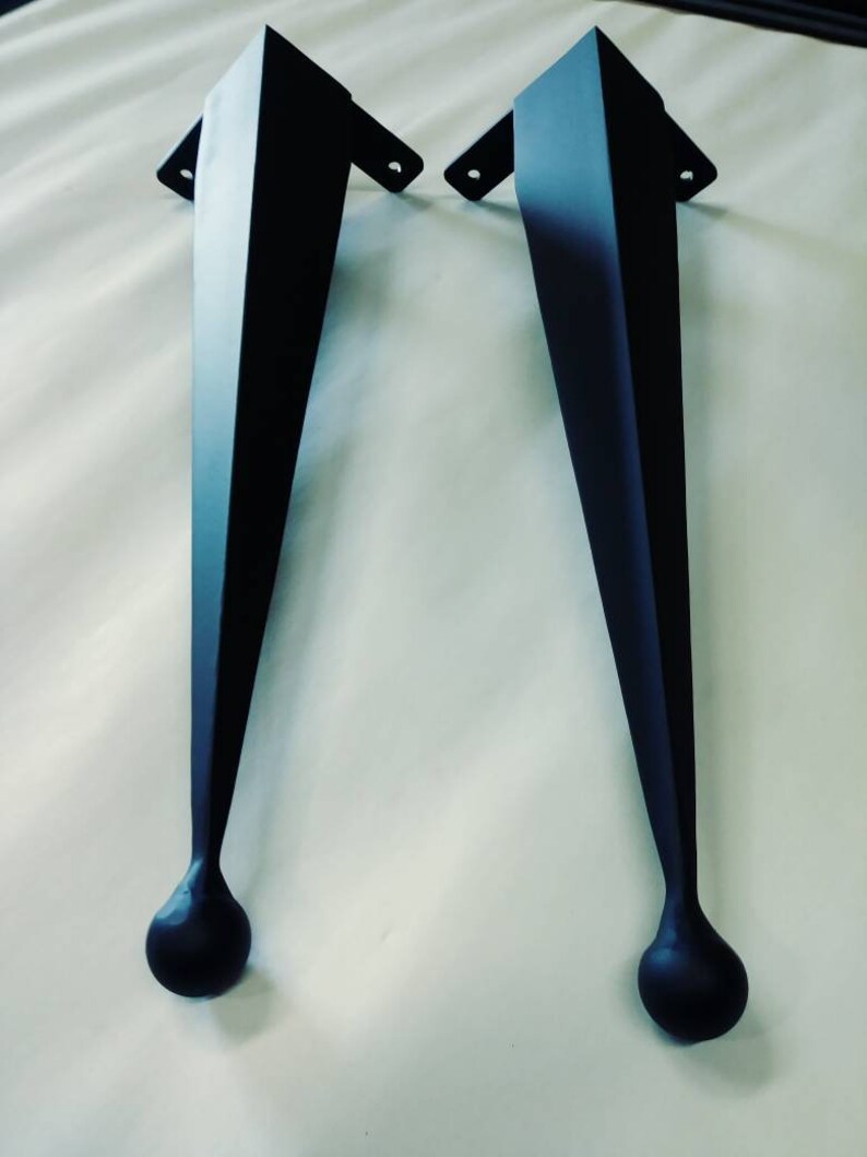 12 tapered Angle Ironcoffee Table Legs Desk Legs - Etsy
