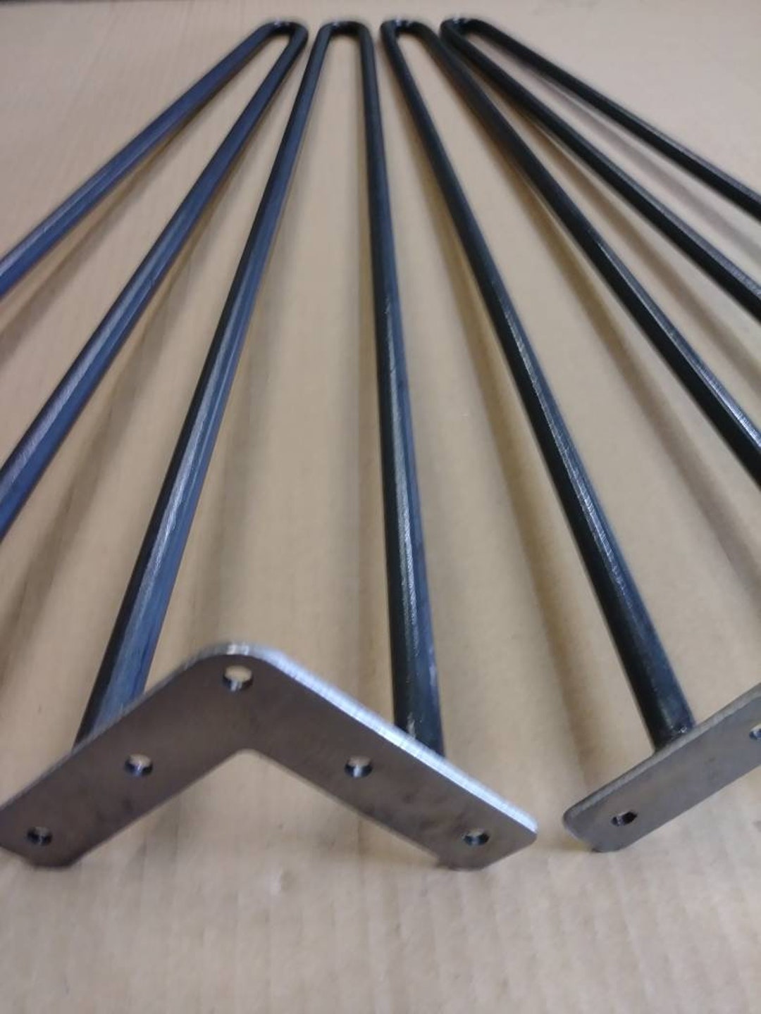 14" SUPER Sturdy,table Legs, Set of 4, Hairpin Legs,metal Table Legs ...