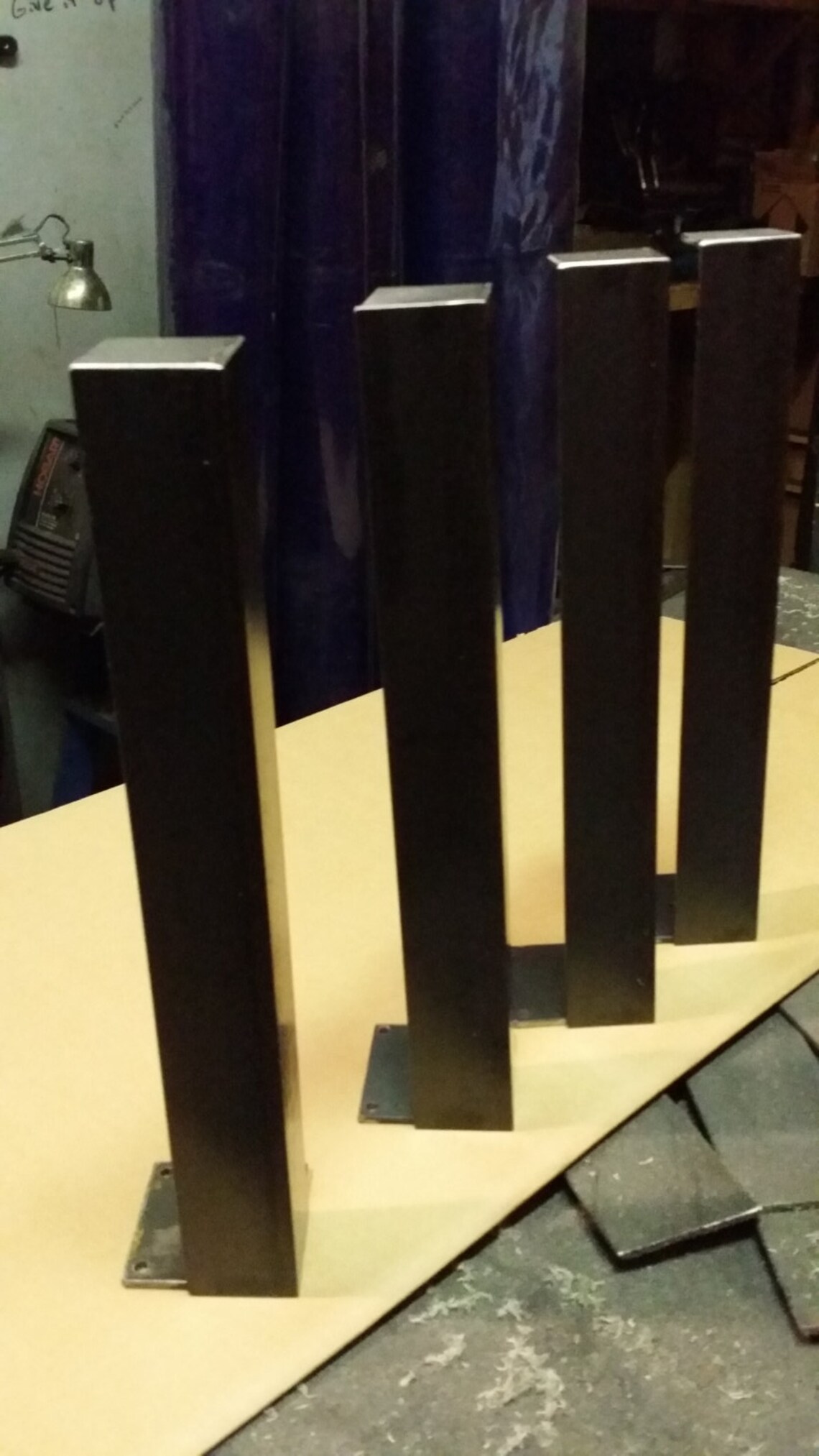 Heavy Duty Angle Iron16 Bench Legstable Legshairpin - Etsy