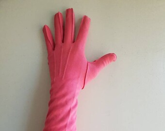 Pink gloves | Etsy