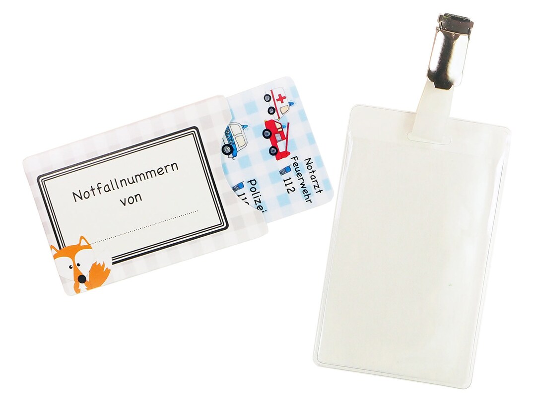 Notfallnummern Karten-set Für Kinder Erste Hilfe Notfall - Etsy