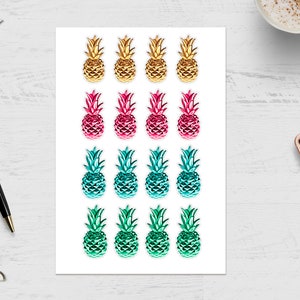 Pineapple Cliparts Summer Cliparts Tropical Clipart Fruit - Etsy