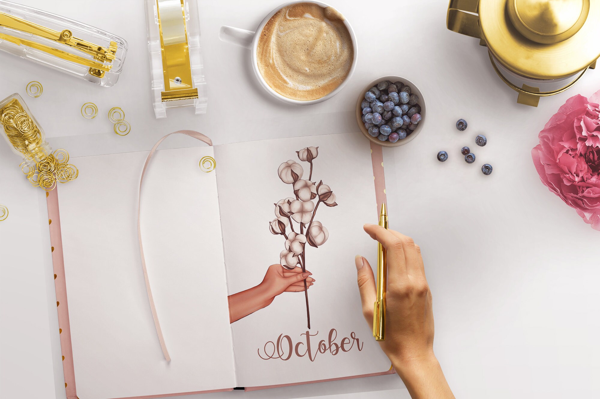 Thanksgiving Clipart Autumn Clipart Farmhouse ClipartBoho | Etsy