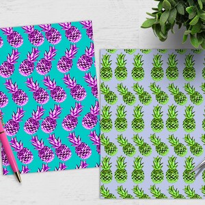 Summer Digital Paper Pack, Pineapple Paper Pack, Tropical Paper Pack ...