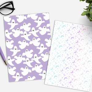 Pink Halloween Digital Paper Pack, Scrapbook Paper, Wicca Witch ...