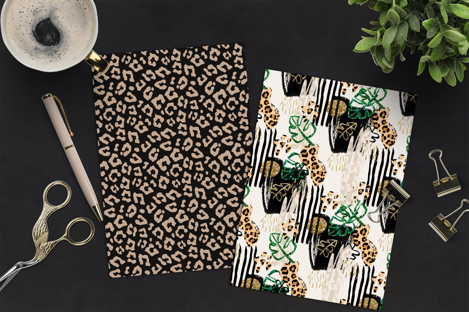 Summer Digital Papers Beach Digital Papers Boho Paper Pack - Etsy