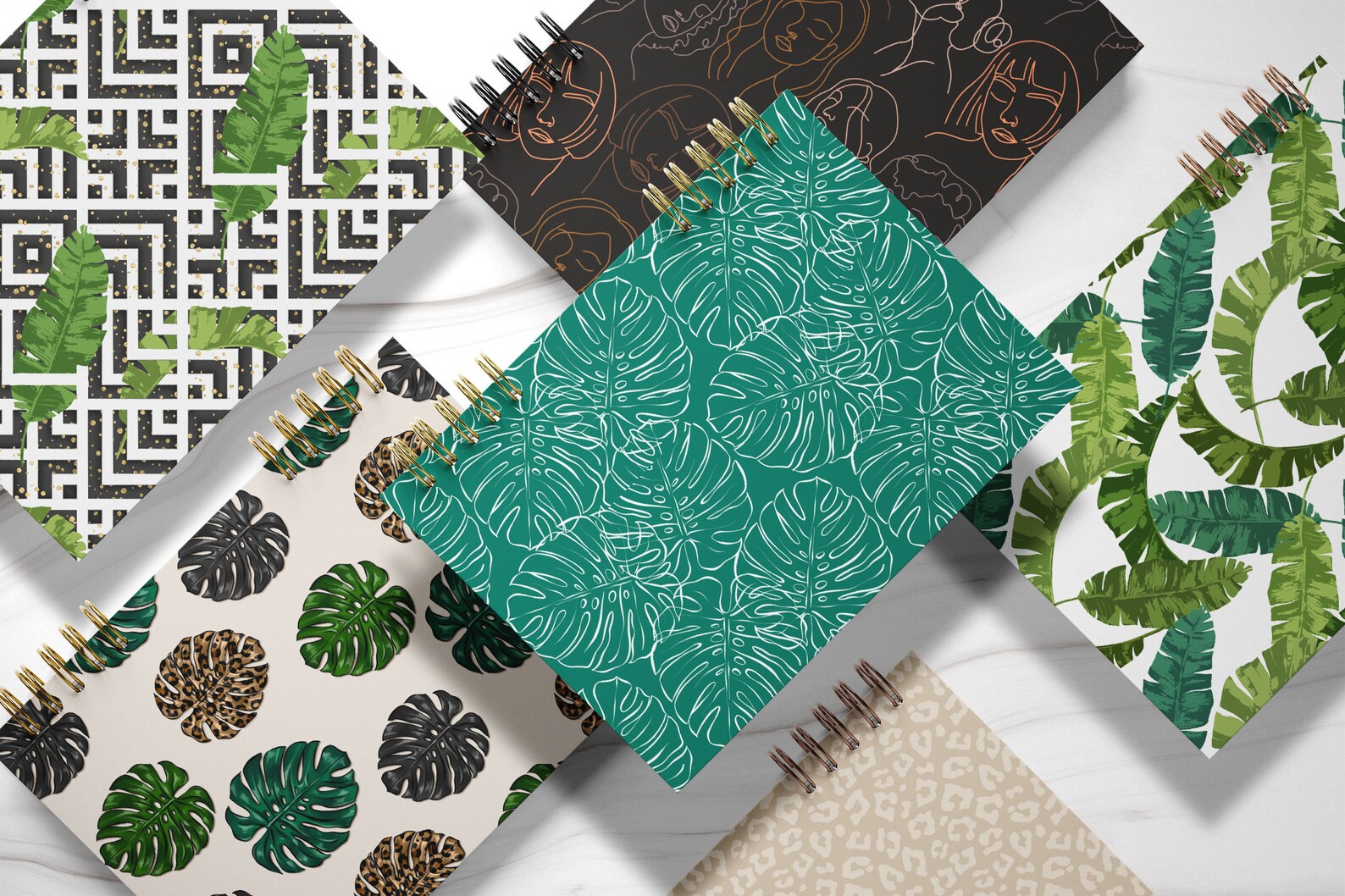 Summer Digital Papers Beach Digital Papers Boho Paper Pack - Etsy