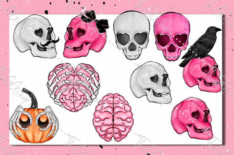 Halloween Clipart, Cute Halloween Clipart, Spooky Clipart, Trick or ...