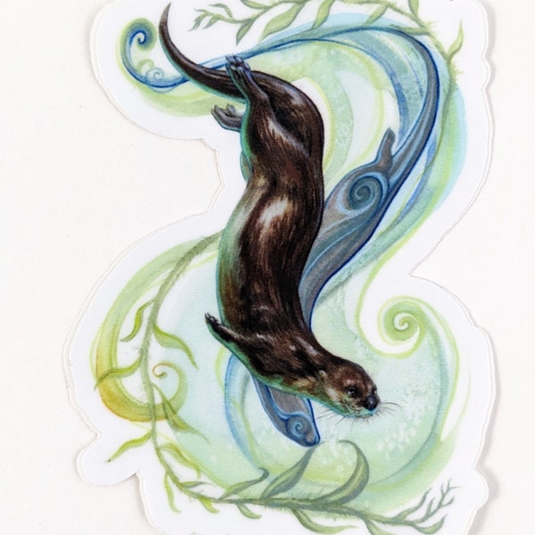 Otter Decal - Etsy