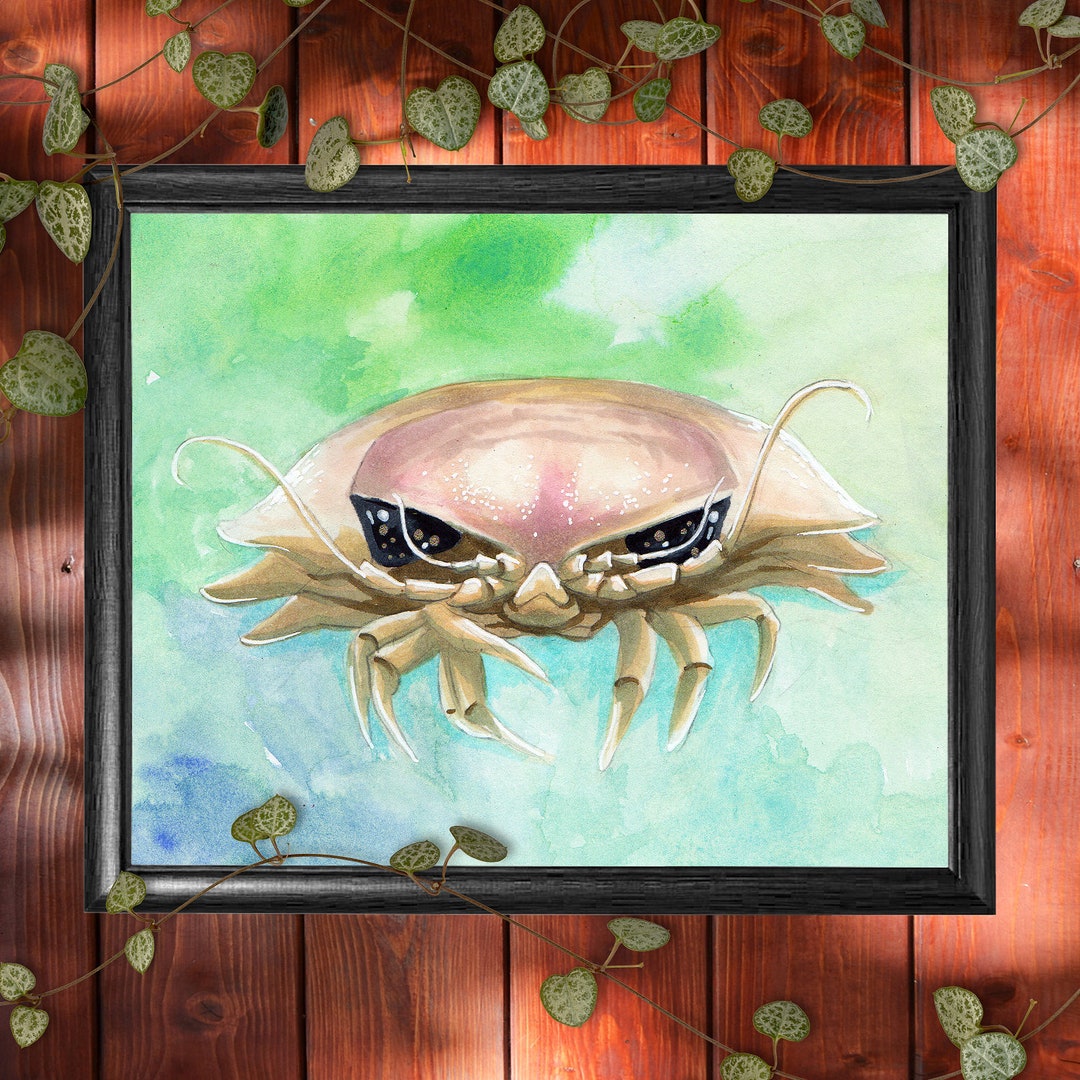 Art Print "giant Isopod" - Etsy