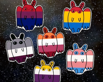 Pride Mothman Stickers - Etsy