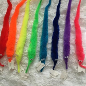 Adopt a Worm on a String Set With Adoption Certificate & Customizable ...