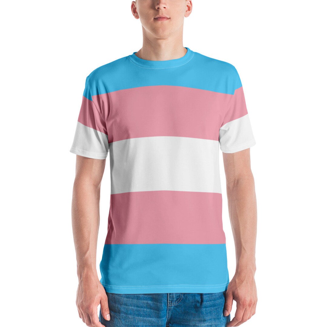Trans Pride Transgender Pride Flag Unisex T-shirt Queer Lgbt Lgbtq ...