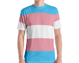 Trans Flag T Shirt - Etsy
