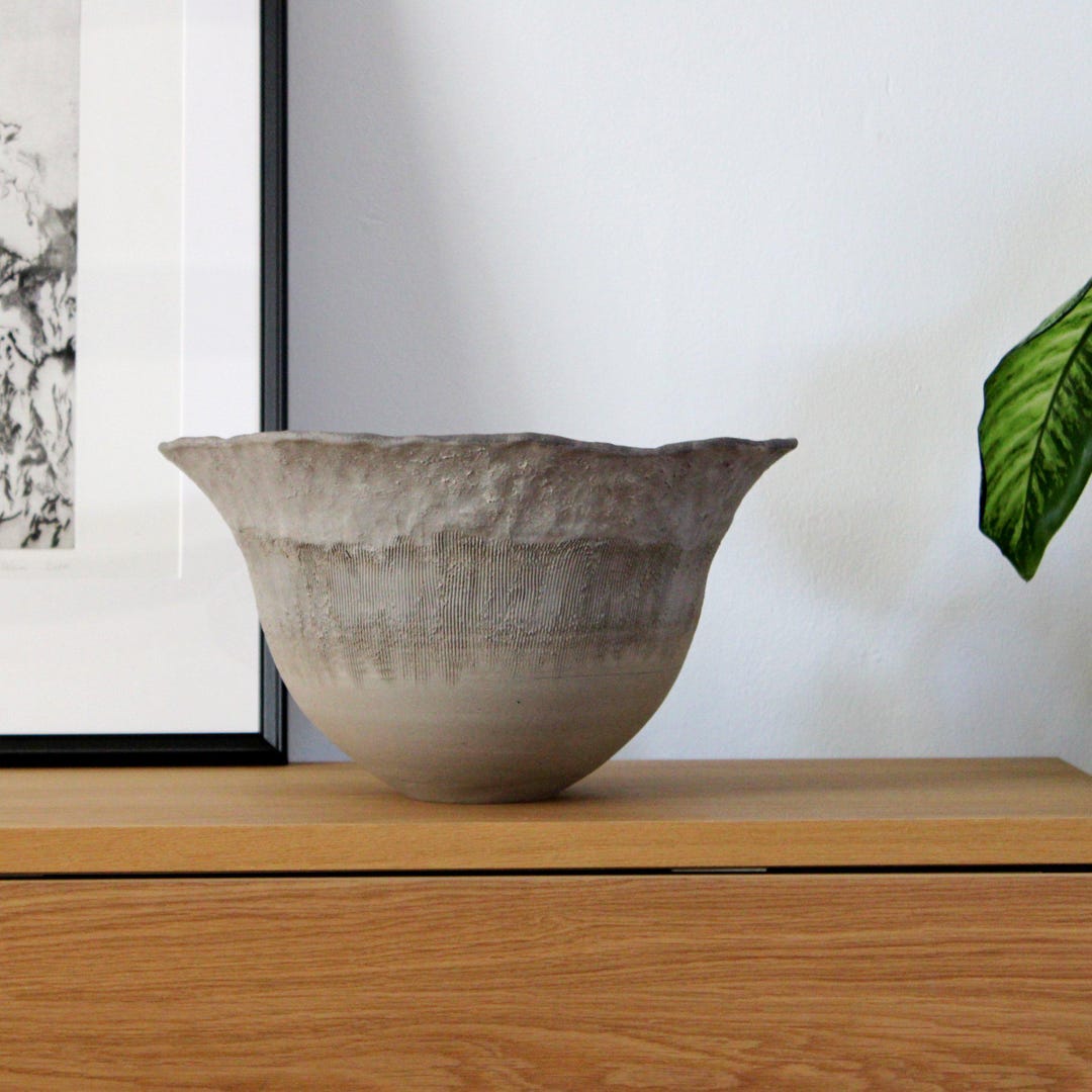 Big Ceramic Vessel, Decorative Bowl, Ceramic Decor, Ceramic Vessel ...