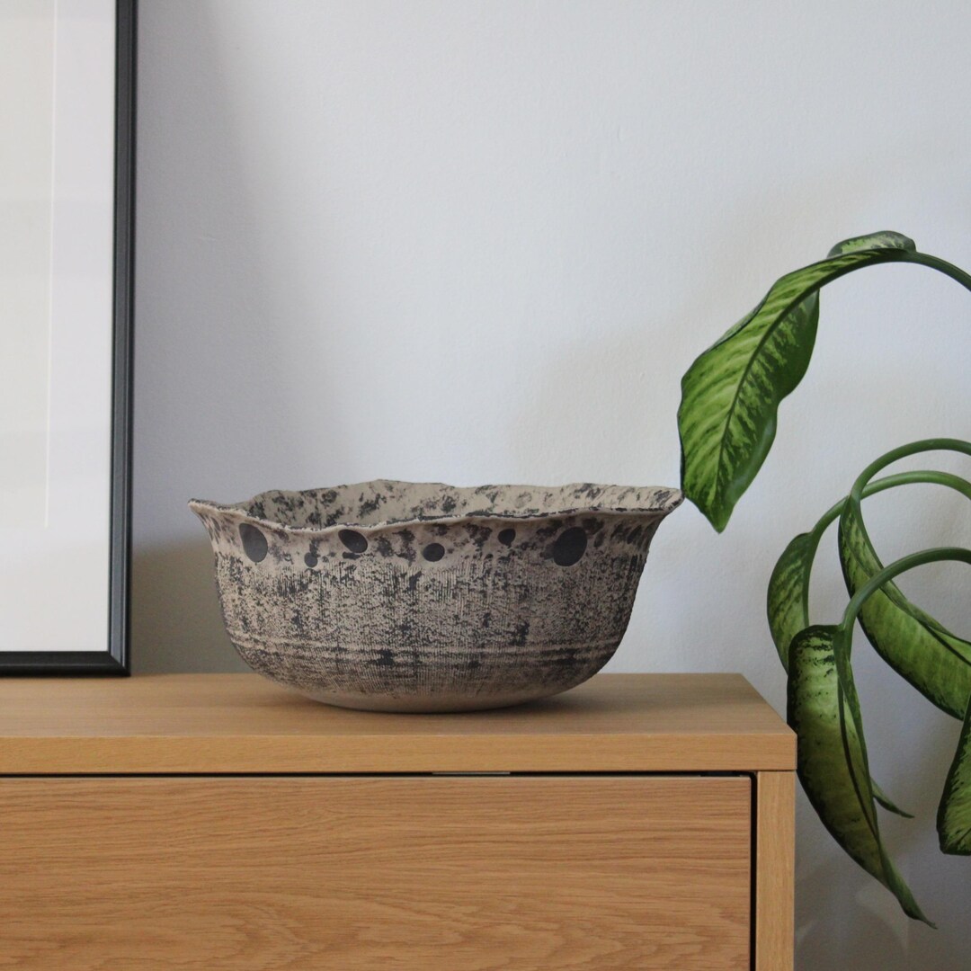 Big Ceramic Vessel, Decorative Bowl, Ceramic Decor, Ceramic Vessel ...