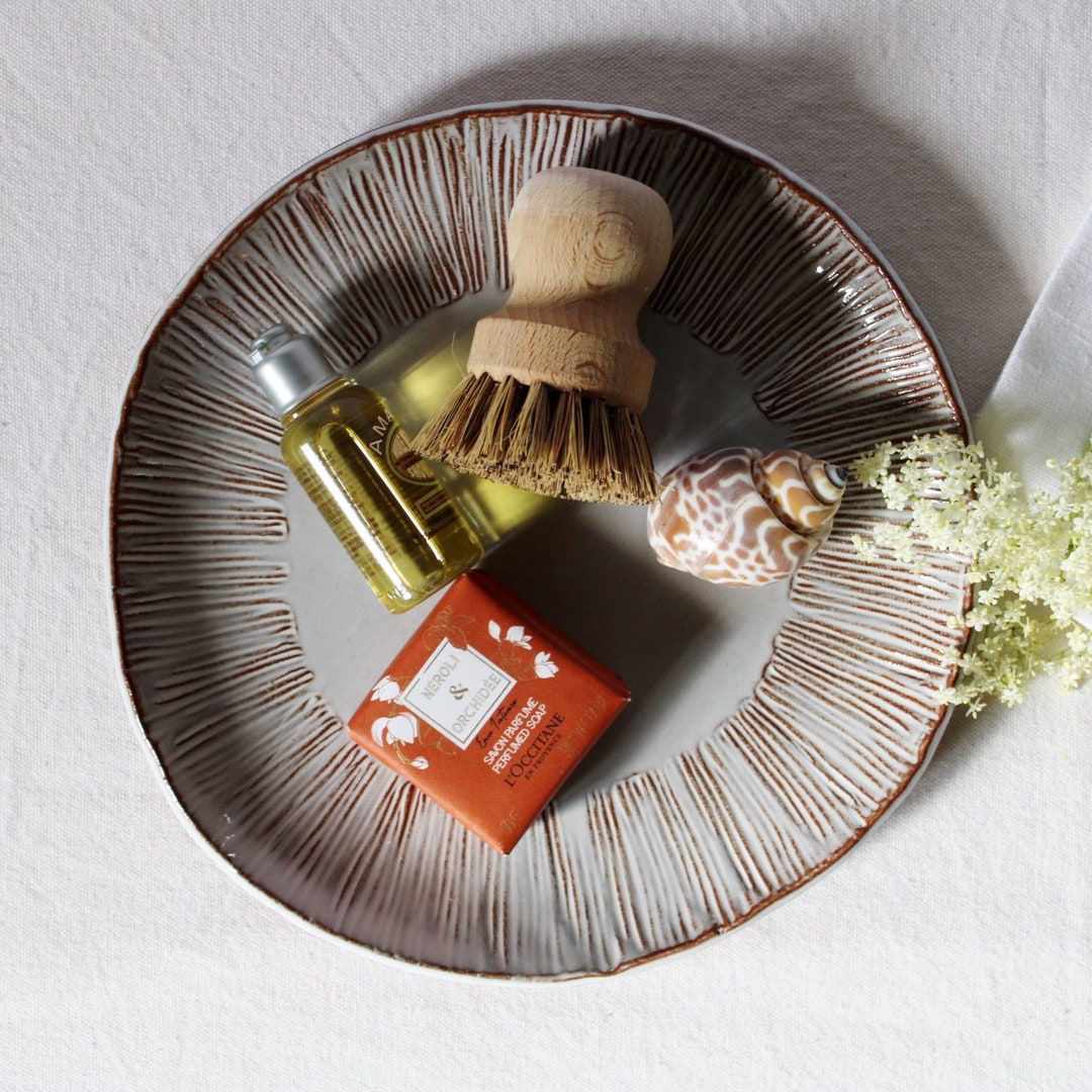 Handmade Ceramic Plate, Hand Built Plate, Decorative Plate, Serving ...