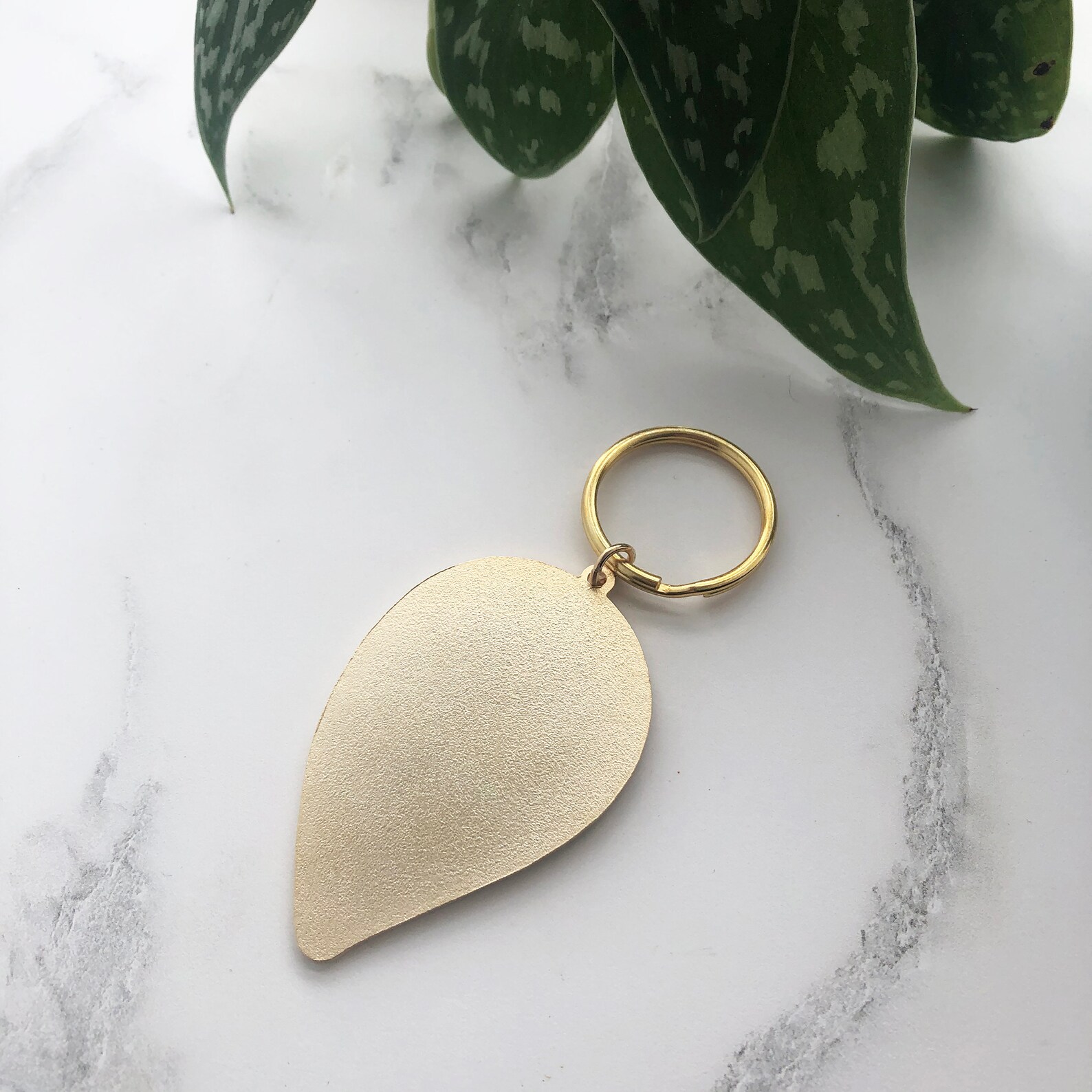 Plant Keyring Calathea Leaf Keychain Enamel Leaf Keyring - Etsy UK