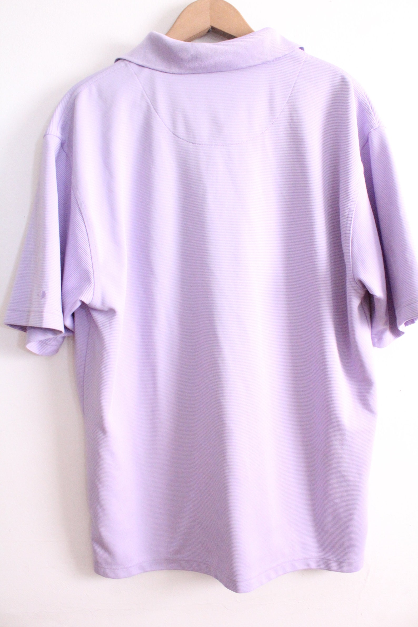 Pastel Lilac 90s Polo Tee - Etsy