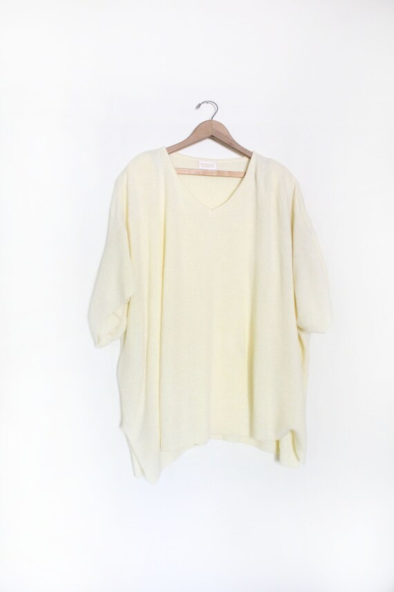 Vintage 90s pastel yellow - Gem