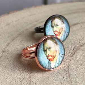 Art Ring Van Gogh self Portrait - Etsy